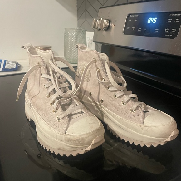 Converse | Shoes | Limited Edition Cream Platform Converse | Poshmark